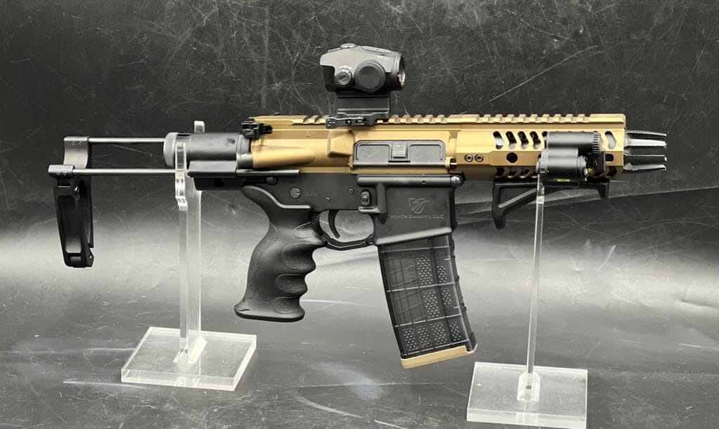 Myrl’s Burnt Bronze Micro Zombie 300 AR15 - Myrls Country