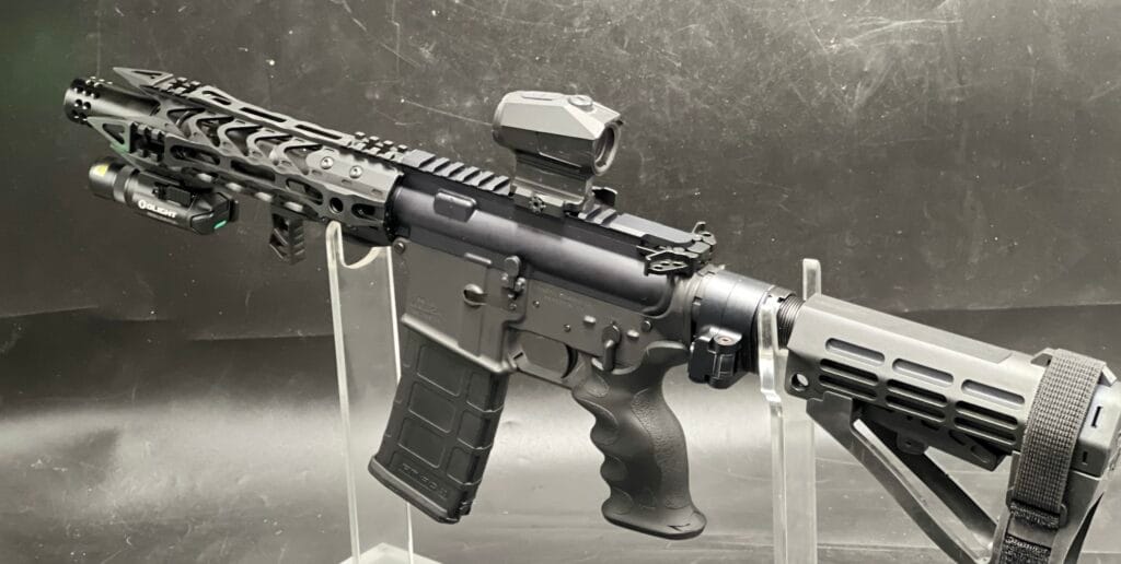 8.5″ Folding War Lance 556 AR-15 Pistol – Suppressor-Ready, Tactical ...