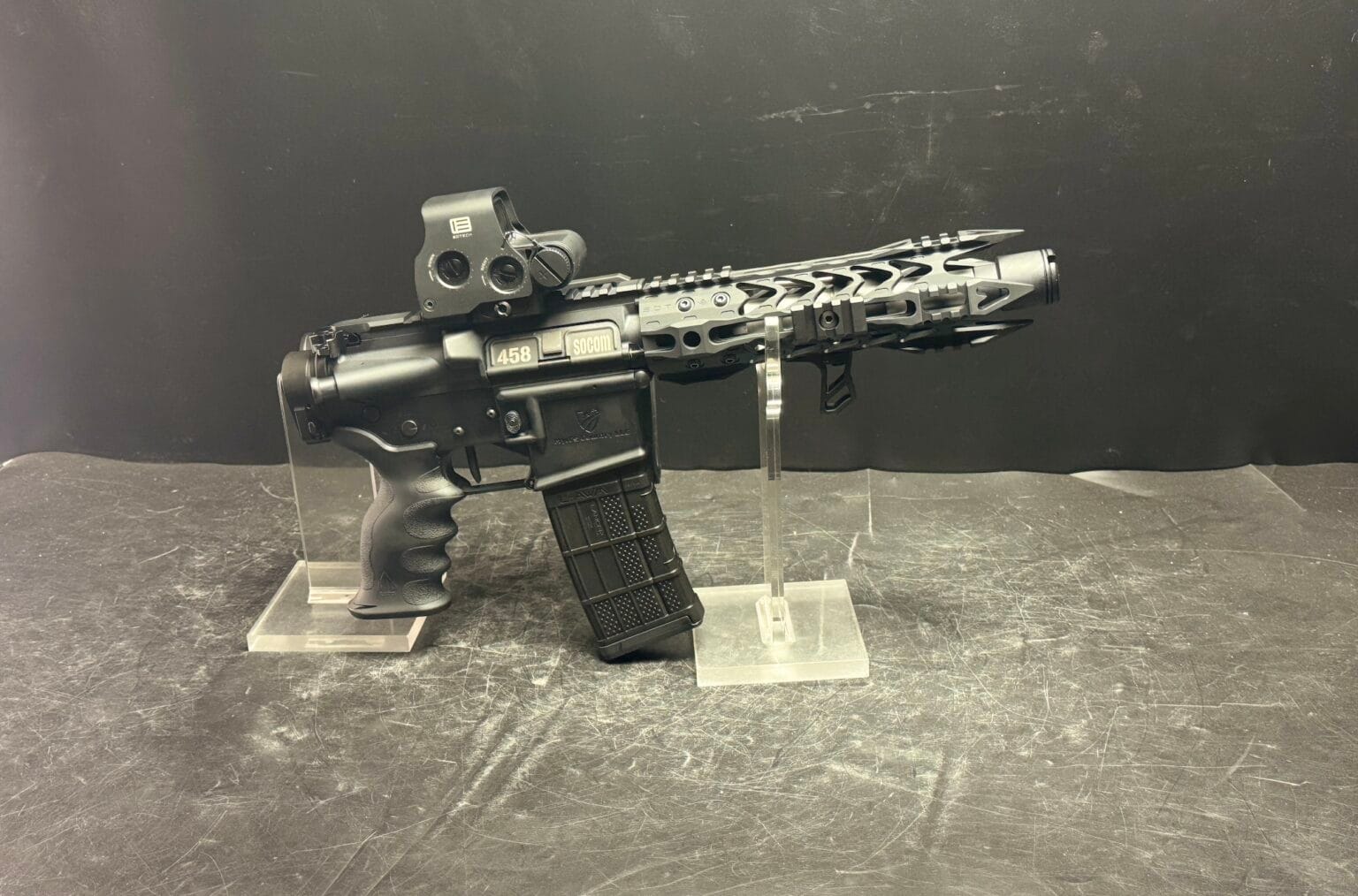 458 SOCOM Elite Micro Folding 8″ AR-15 Pistol - Myrls Country